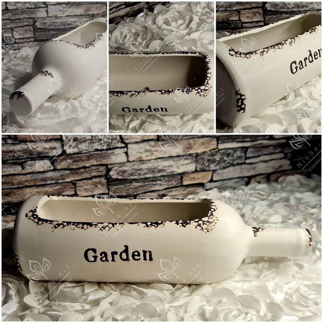 NL000693 Latex Mold Mold With BS Plaster Support Planter Wine - Etsy