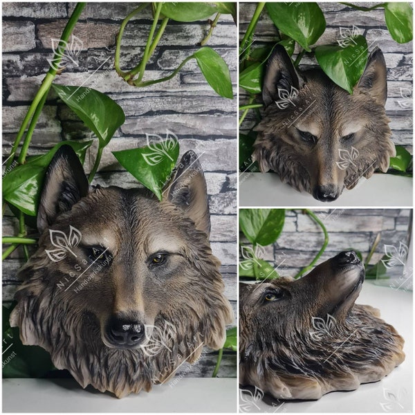 Wolf Silicone Mold - Etsy UK