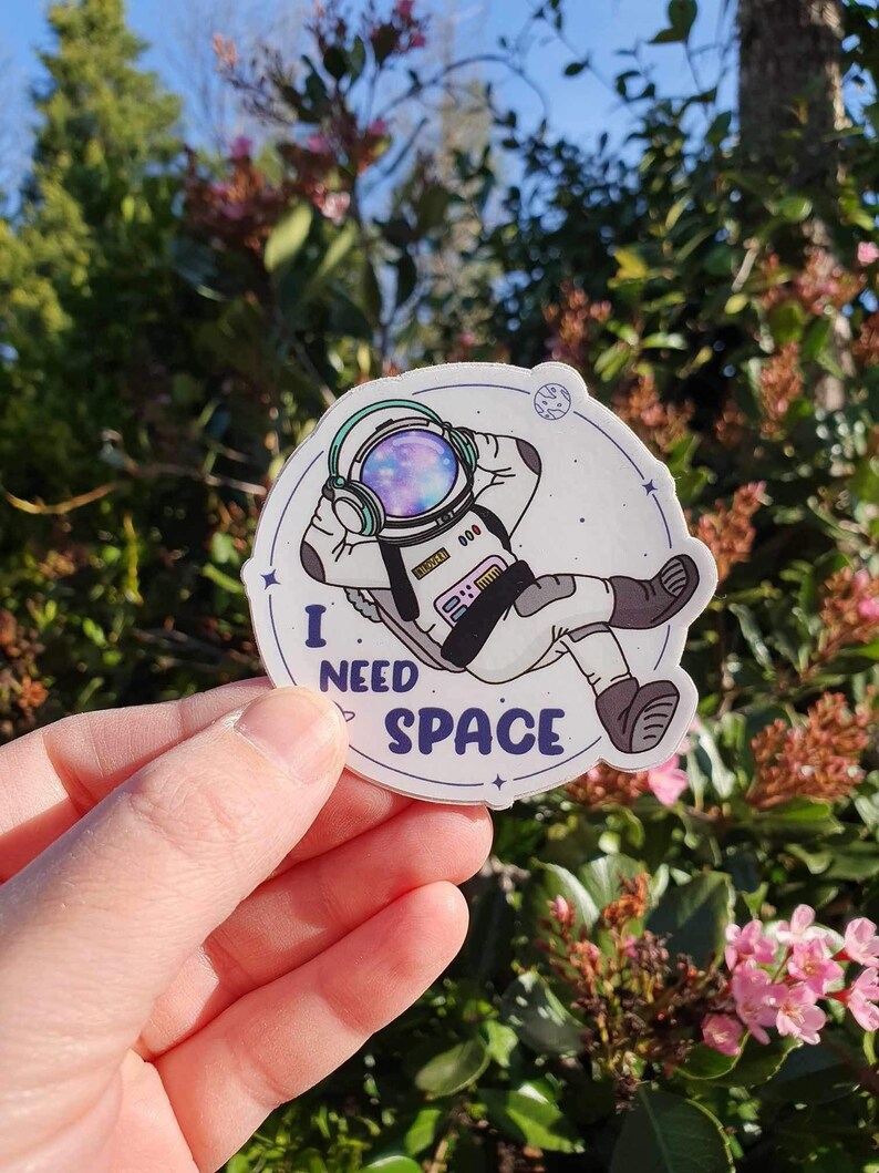 Astronaut Stickers | Galaxy Stickers | Space Sticker | Laptop Decal ...