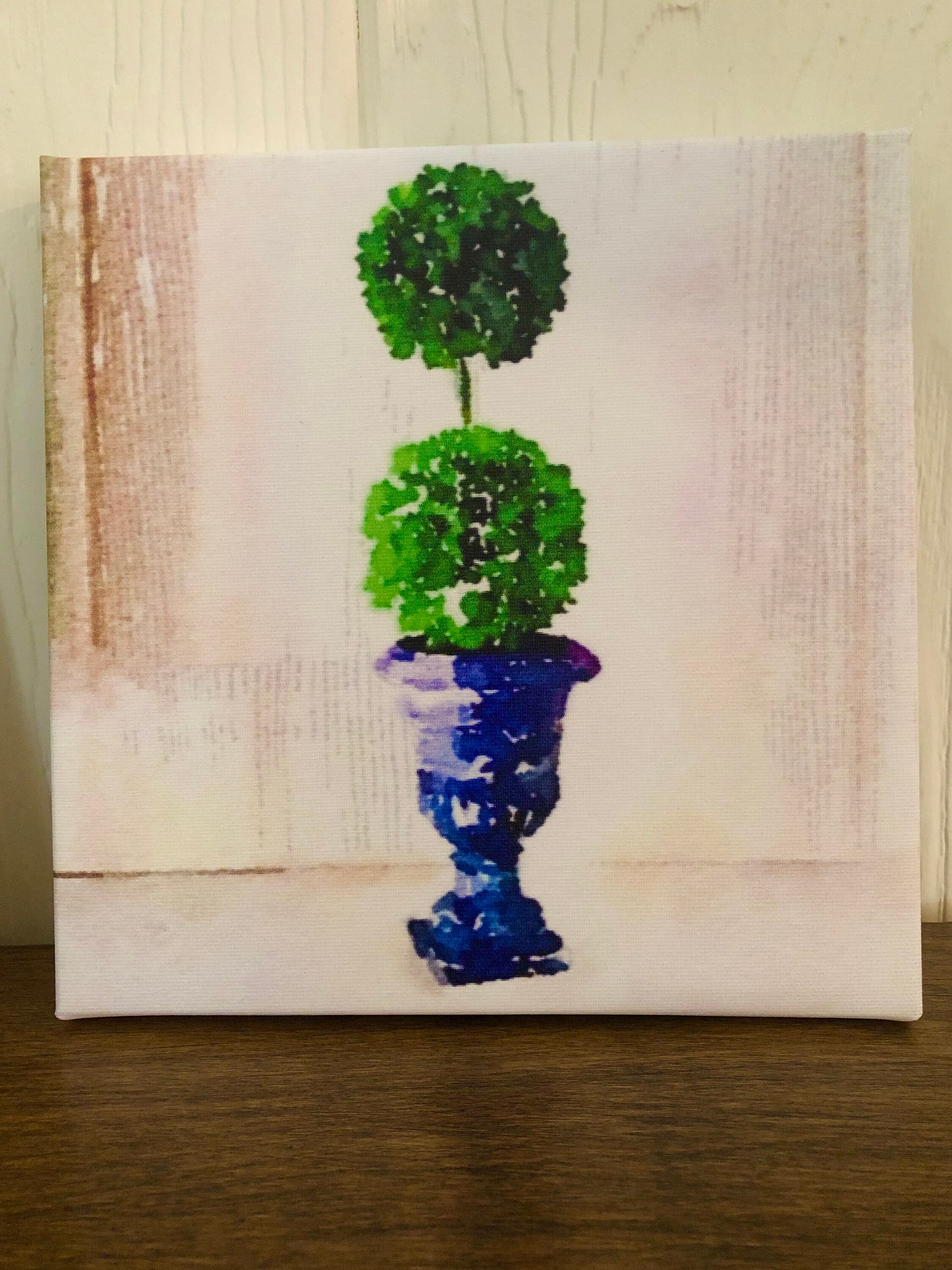 Topiary Canvas Print Sets - Etsy
