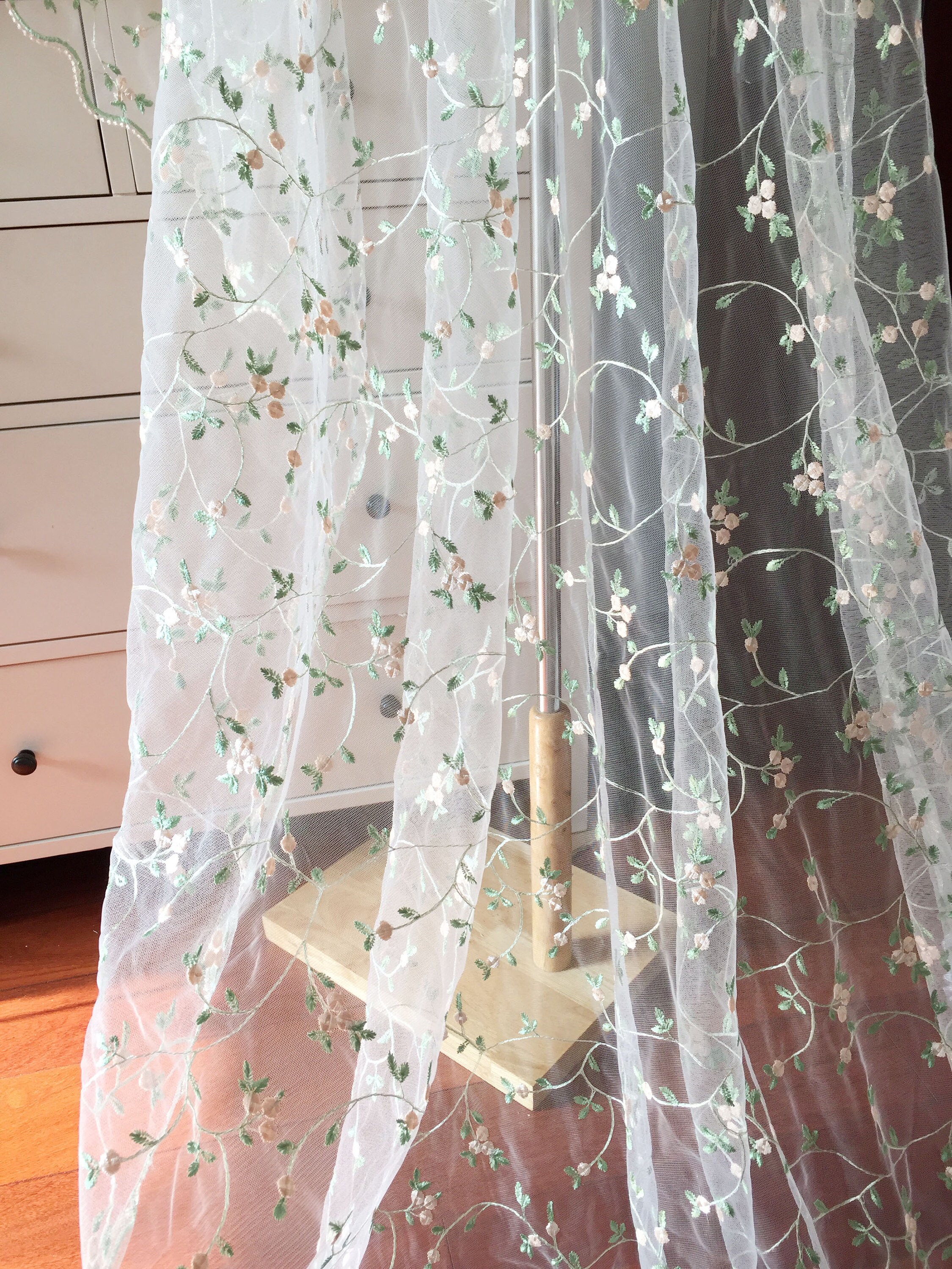 Elegant Tulle Lace Fabric, DIY Prom Dress Fabric, Evening Gown Lace ...