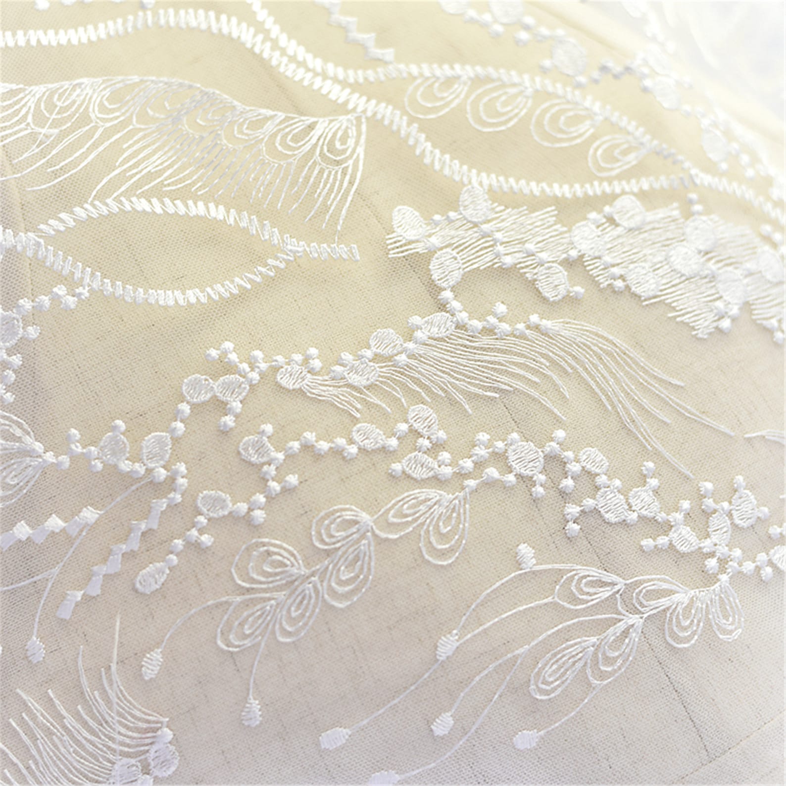 Unique Embroidery Lace Fabric, Wedding Dress Fabric, Bridal Veil Lace ...