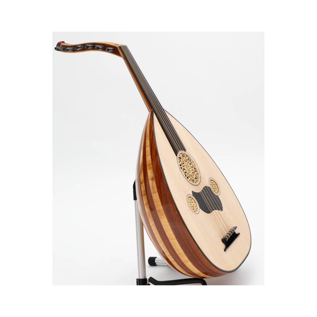 Professional Turkish Oud Made of Mahogany & Maple Wood, With Ebony ...