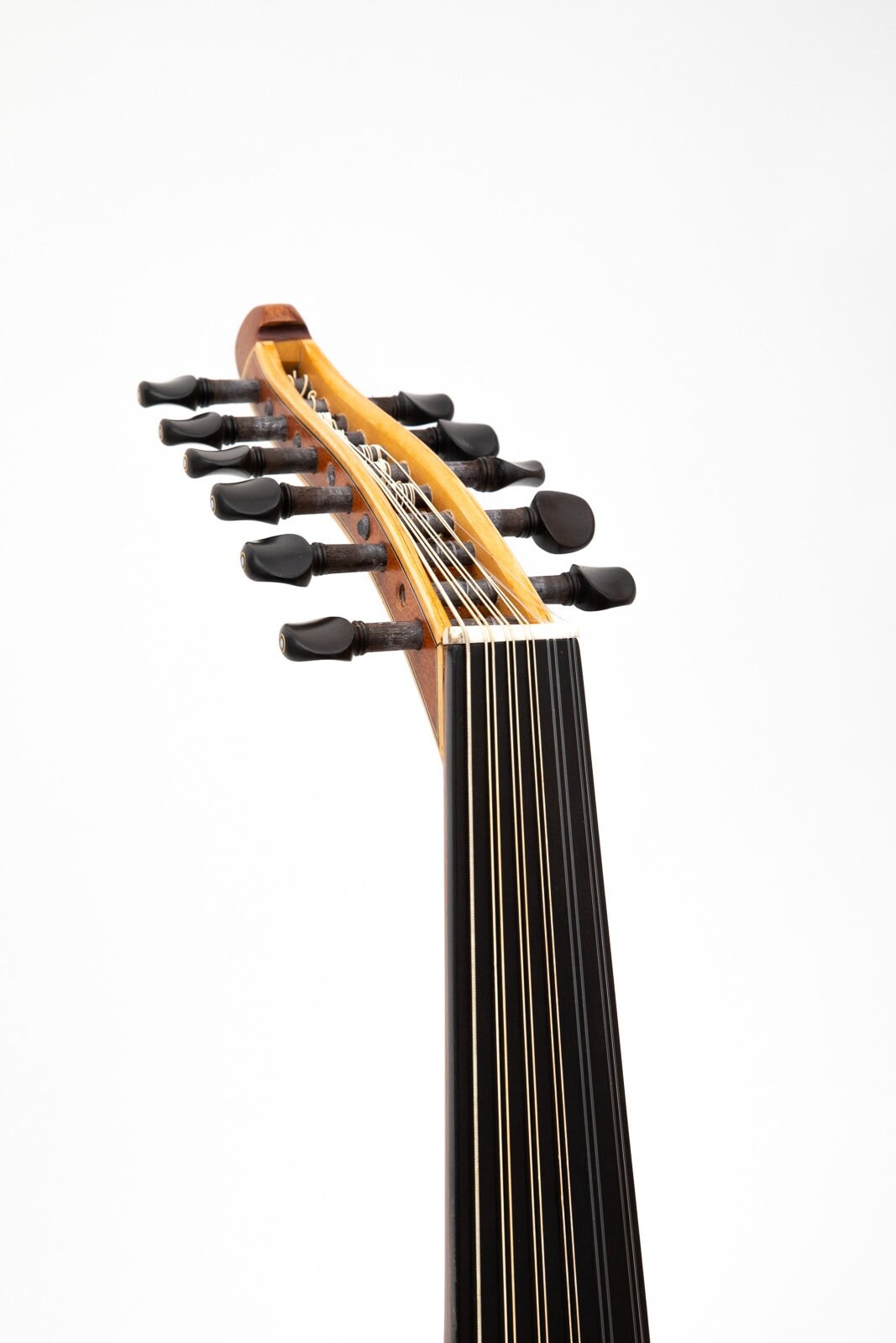 Professional Electric Oud Mahogany & Ebony Pegs 3-band Equalizer Built ...