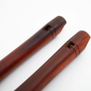 Hand-made Wooden Kaval Whistle Flute Western Mouthpiece Made of Plum ...