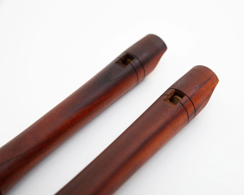 Hand-made Wooden Kaval Whistle Flute Western Mouthpiece Made of Plum ...