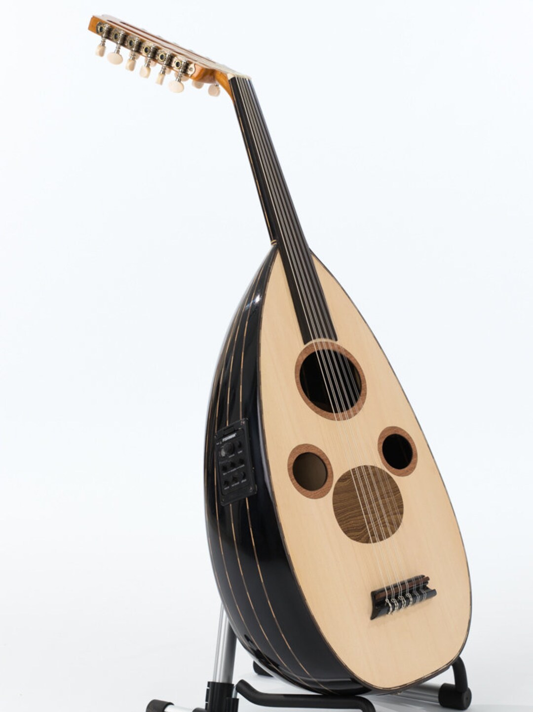 Semi Hollow Arabic Electric Oud, Guitar Pegs - Etsy