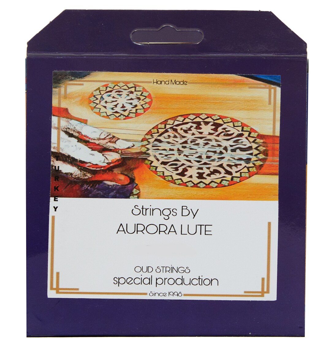 Aurora Lute Oud Strings for Ultimate Sound Do Do Arabic Tuning, Hand ...