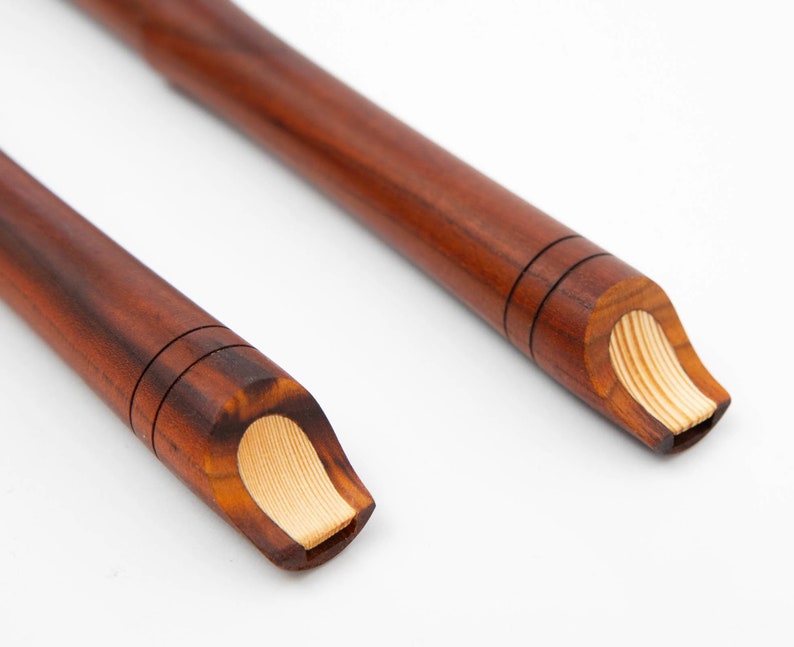 Hand-made Wooden Kaval Whistle Flute Western Mouthpiece Made of Plum ...