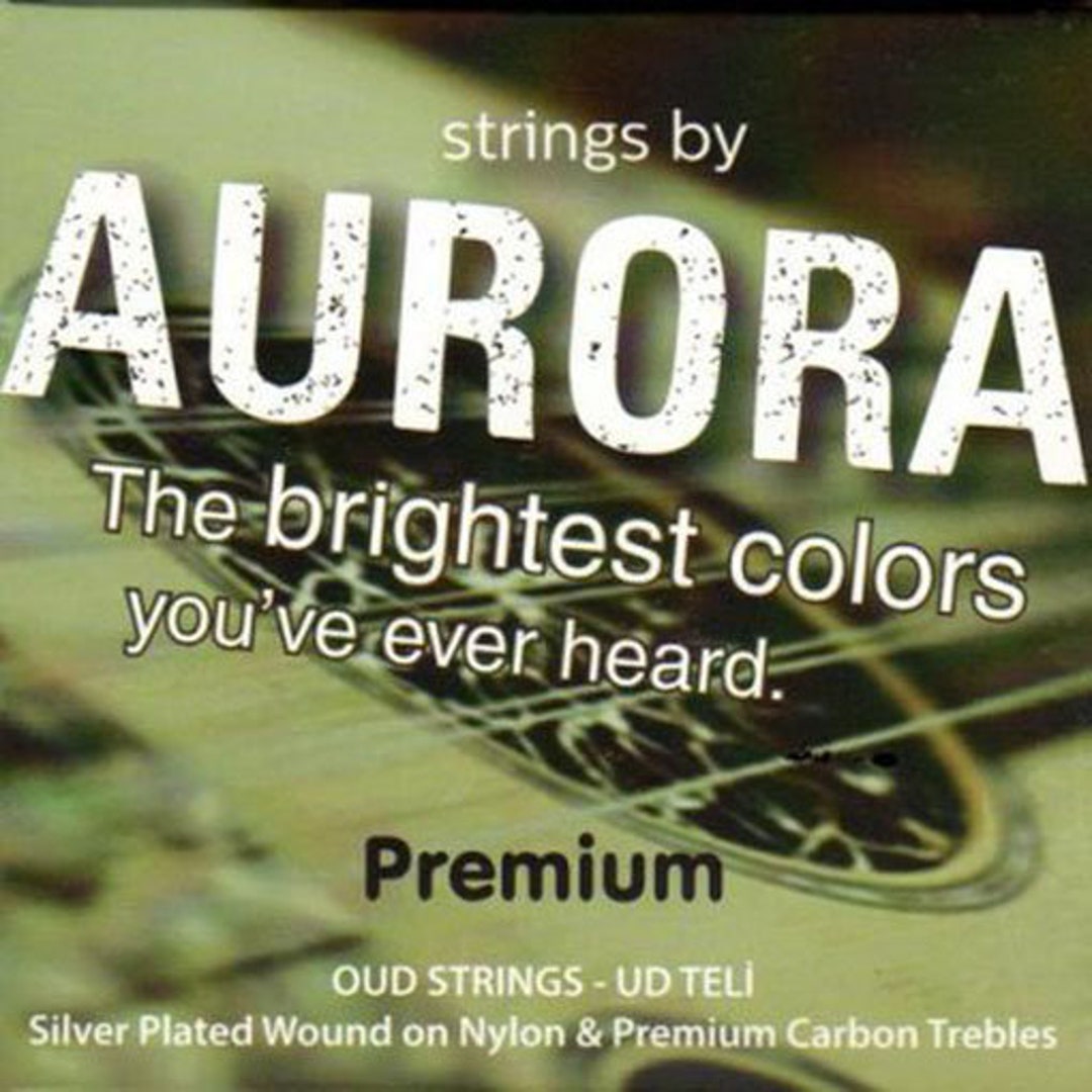 Turkish Oud Strings by Aurora Medium Tension PVF Carbon Set Original ...