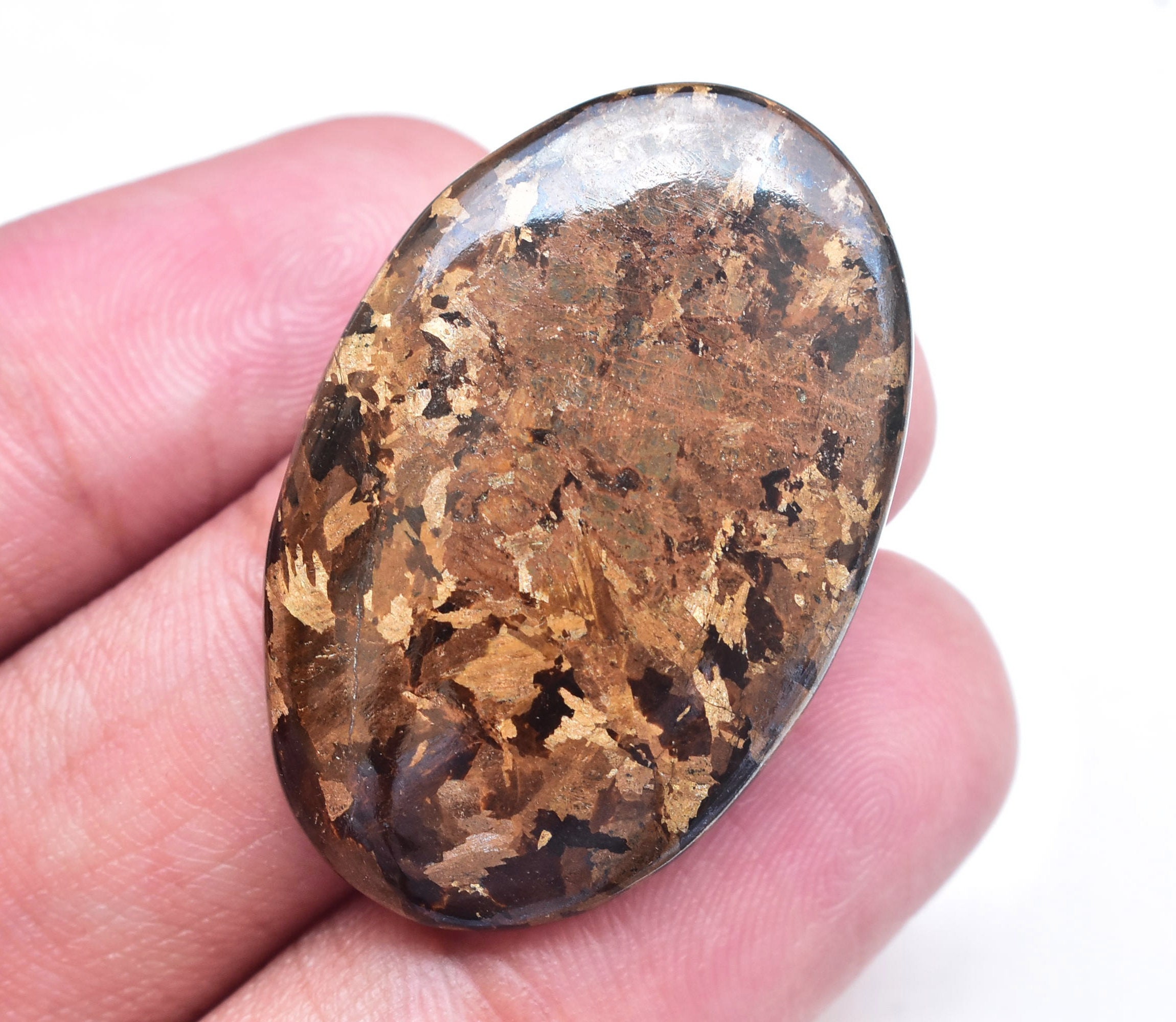 Bronzite Cabochon / AAA Bronzite Gemstone / Brown Bronzite | Etsy