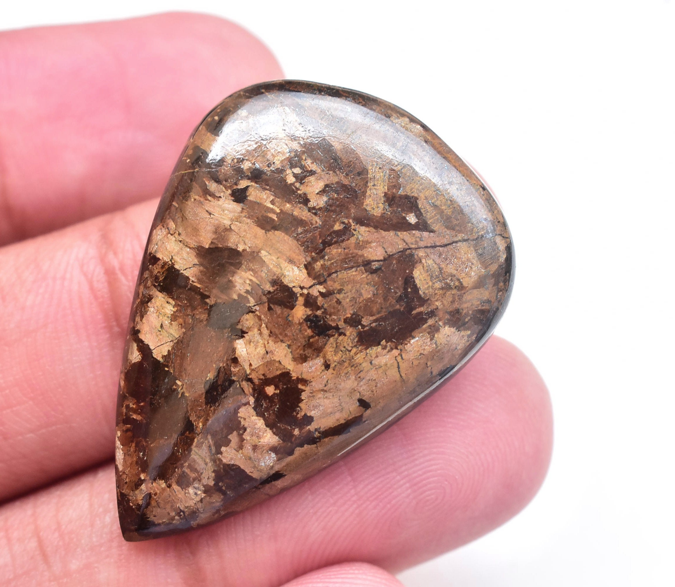 Bronzite Cabochon / AAA Bronzite Gemstone / Brown Bronzite | Etsy