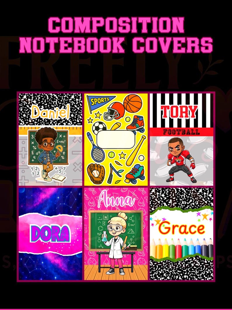 Editable Back to School Canva Templates for DIY Moms, Teachers & Small ...