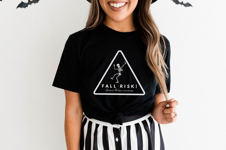 Chronic Illness fall Risk Unisex T-shirt Spoonie - Etsy