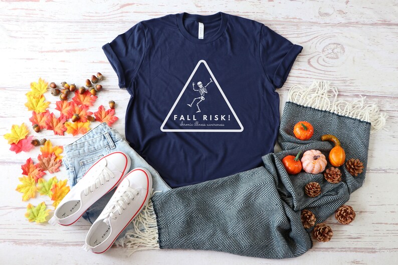 Chronic Illness fall Risk Unisex T-shirt Spoonie - Etsy