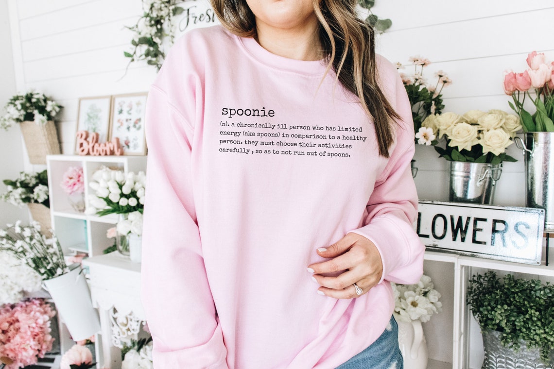 Cute spoonie Definition Unisex Crewneck Sweatshirt - Etsy