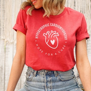 Hypertrophic Cardiomyopathy hope for A Cure Unisex T-shirt HCM ...