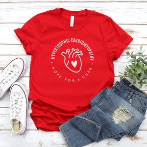 Hypertrophic Cardiomyopathy hope for A Cure Unisex T-shirt HCM ...