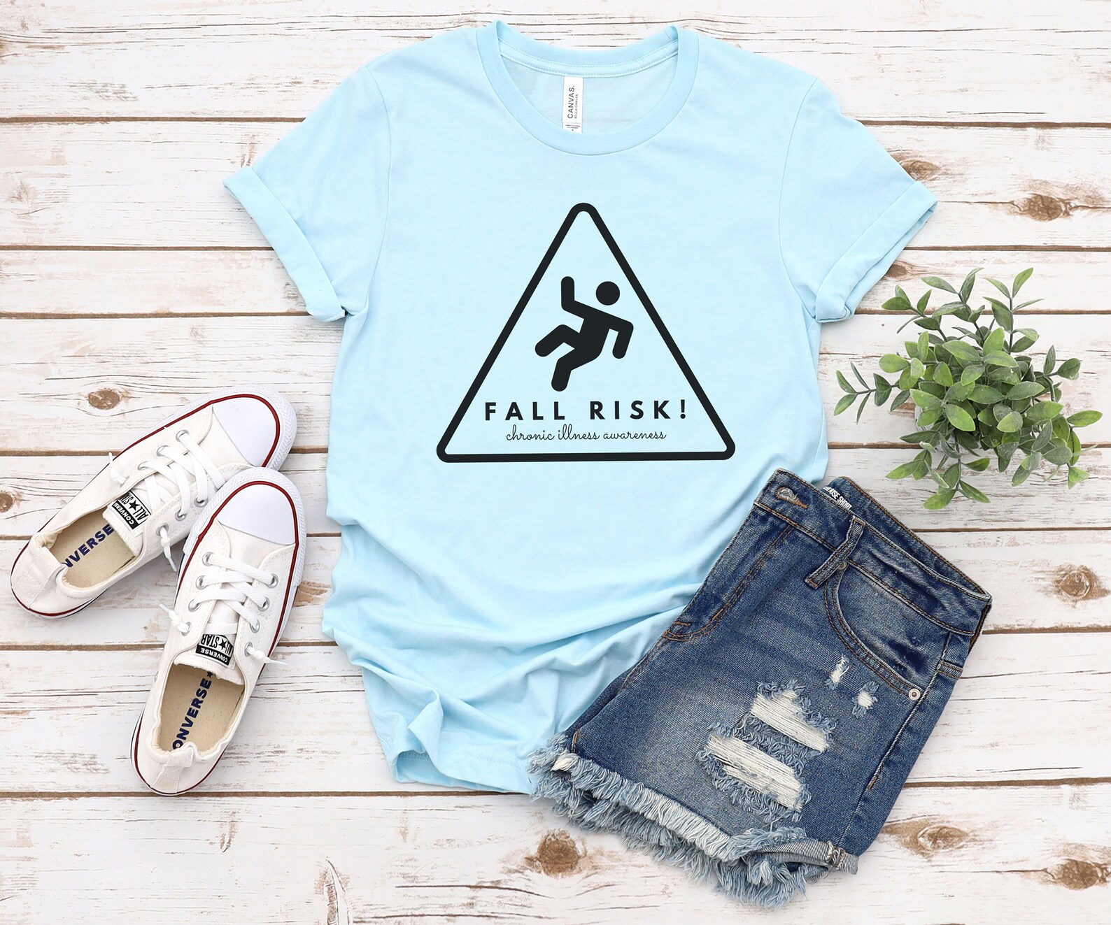 Chronic Illness fall Risk Awareness Shirt Cute - Etsy