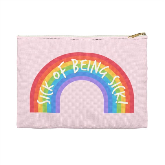 Cute sick of Being Sick Rainbow Medical Accessory - Etsy