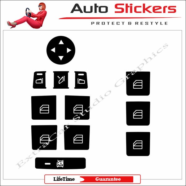 Mercedes Windows Decals - Etsy
