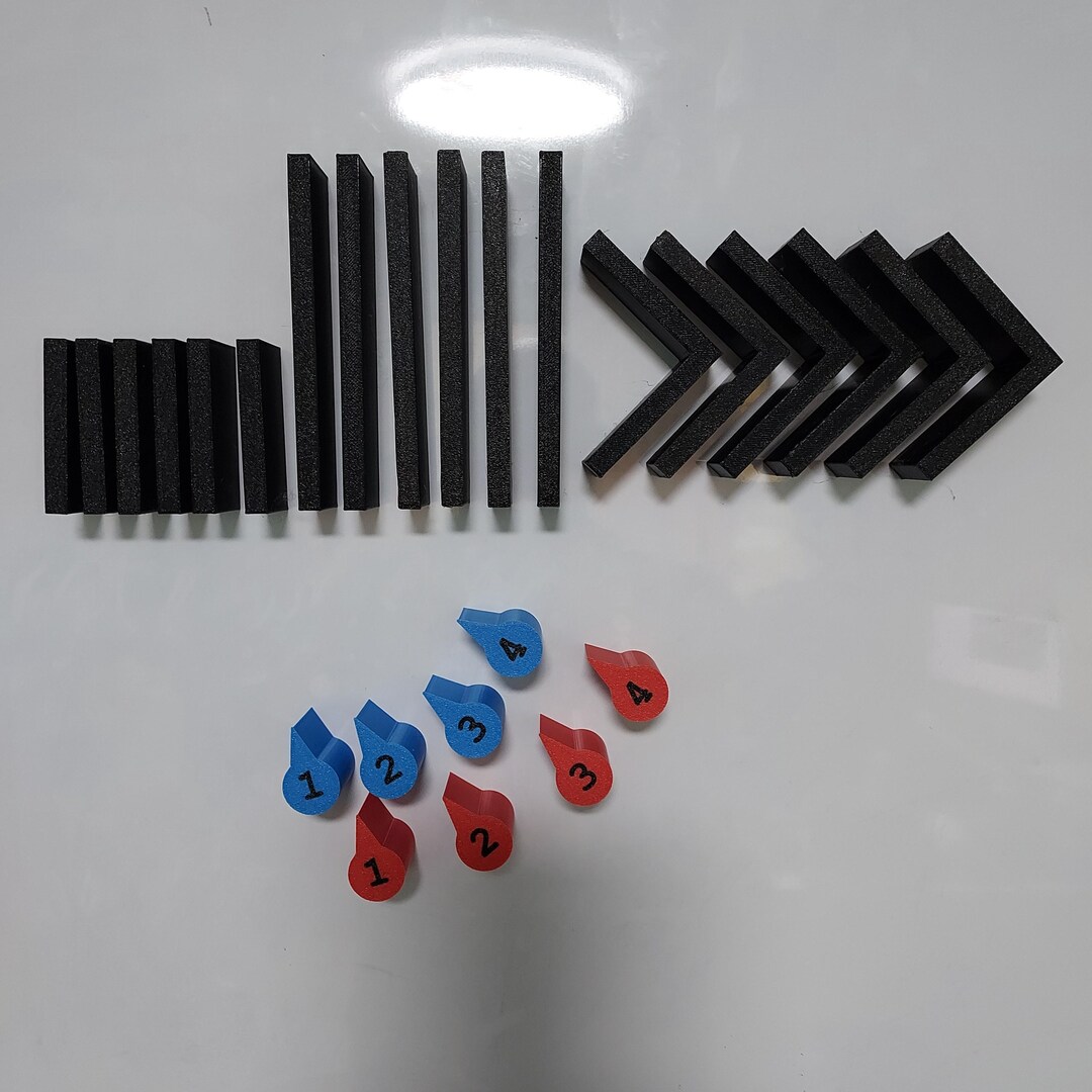 CQB Magnetic Planning Tiles Set | 3D Printed Walls & Operator Icons for ...