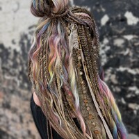 Fairy Loc | Flowered Fairy Dreadlock | Festival Hair Wrap | Various ...