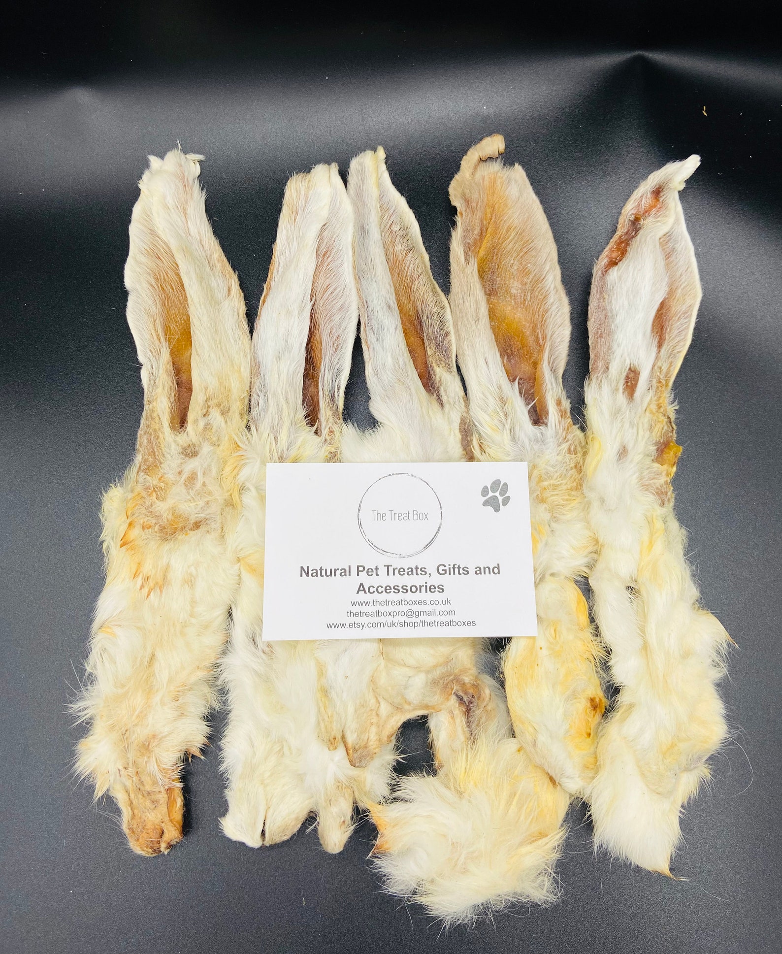 Natural Rabbits Ears With Fur - Etsy UK