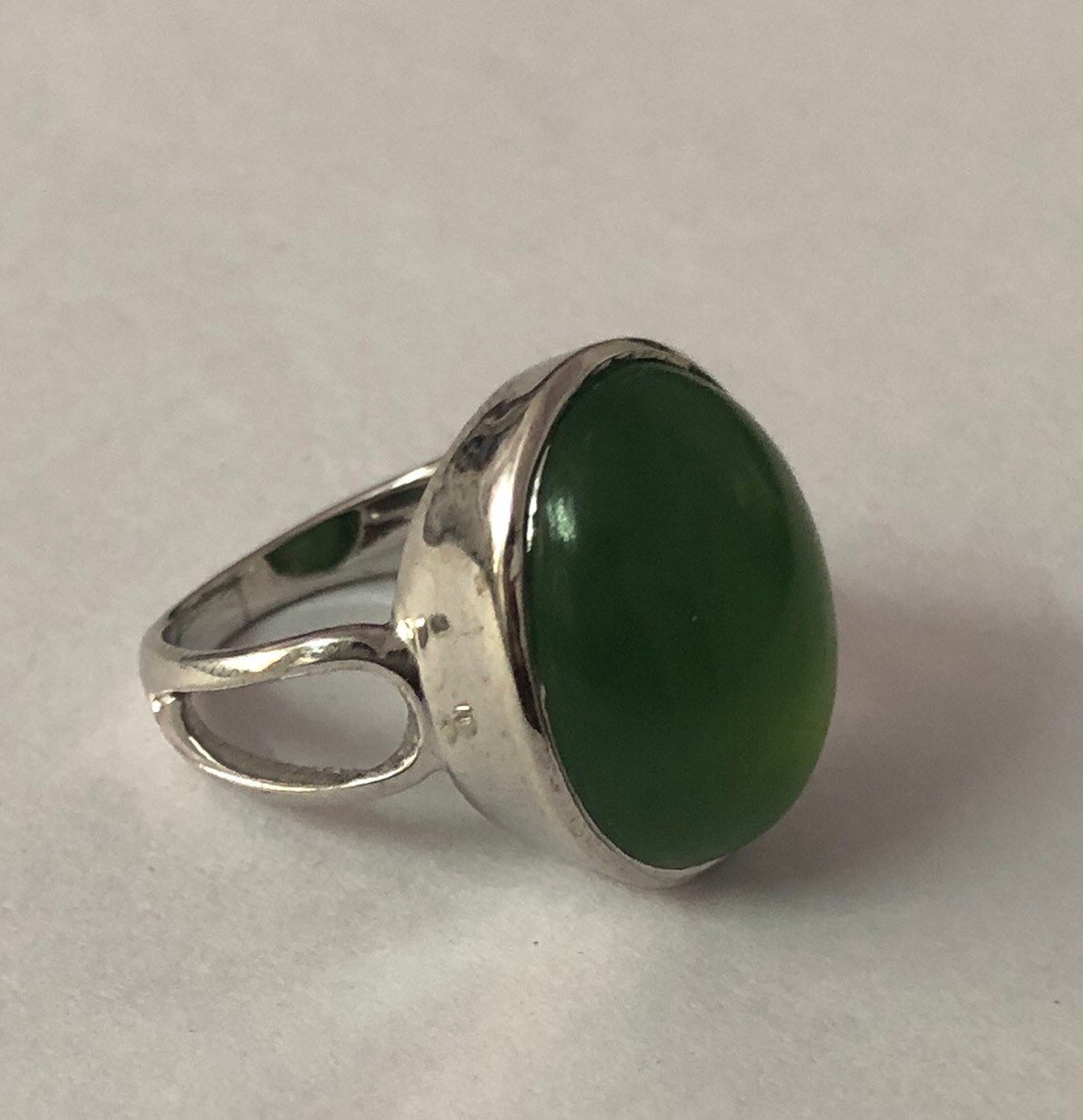 Serpentine Ring, Birthstone Ring,promise Ring , Cab Gemstone Ring ...