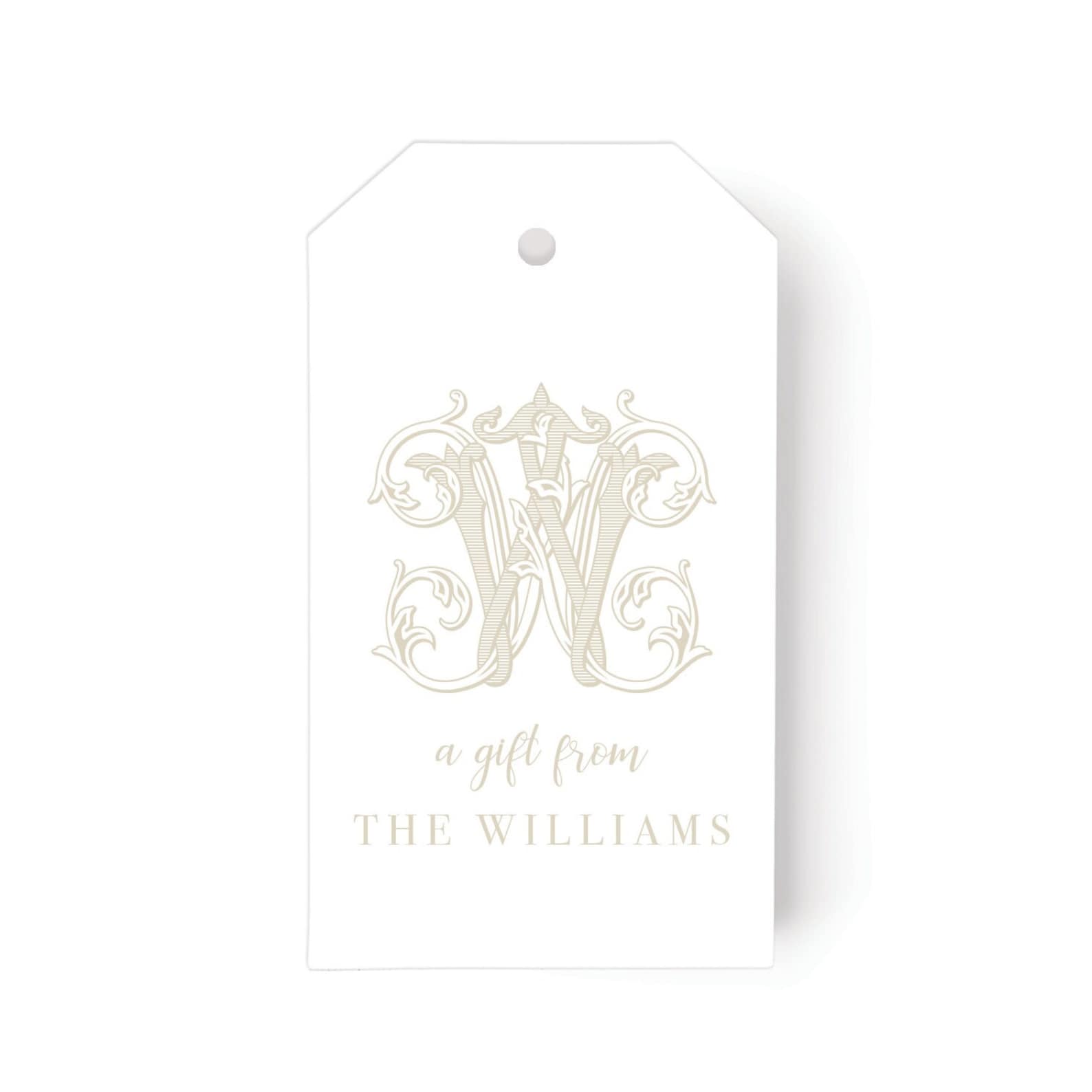 Personalized Gift Tags Custom Gift Tags Monogrammed Gift Tags Family ...