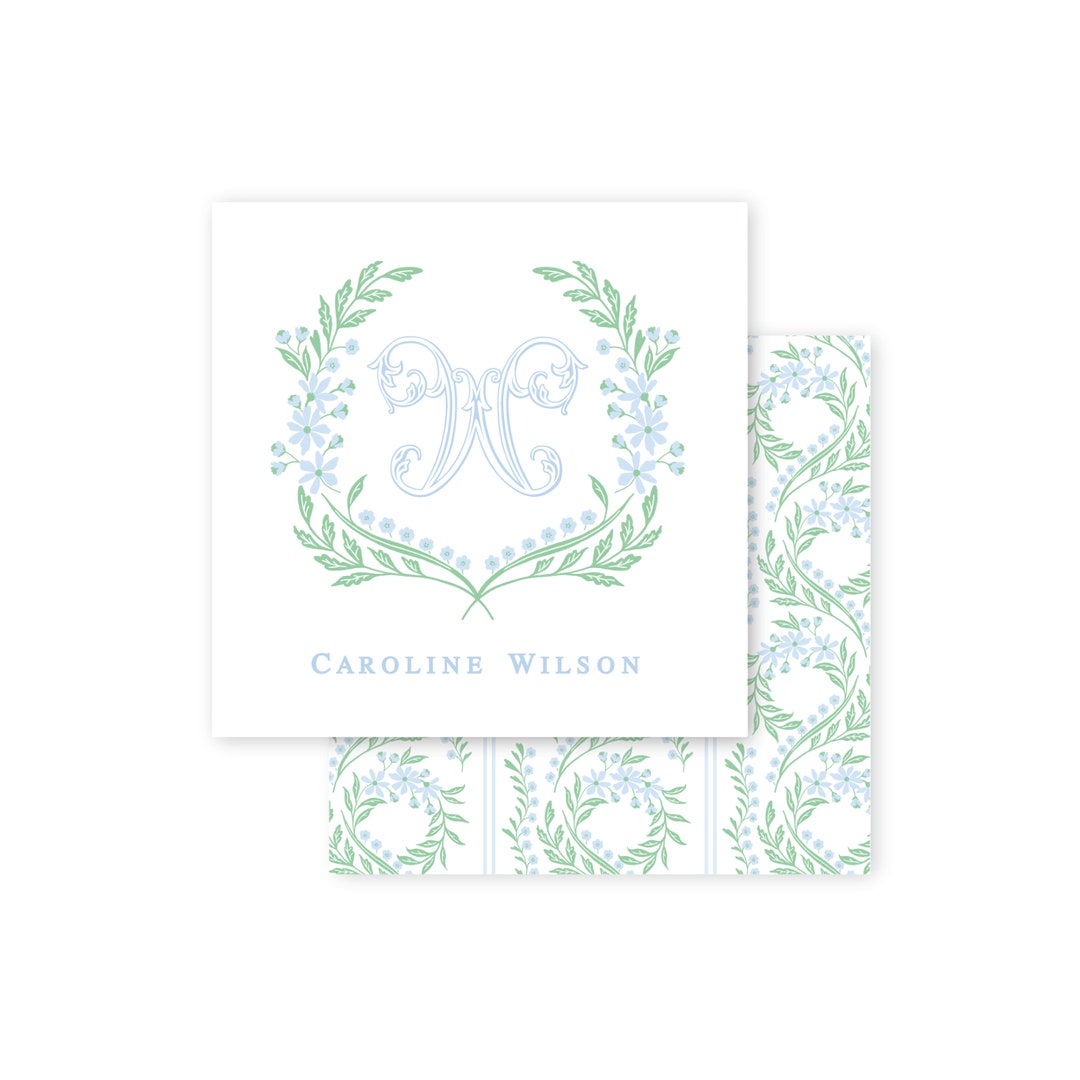 Personalized Gift Enclosure Cards | Monogrammed Gift Enclosure Cards ...