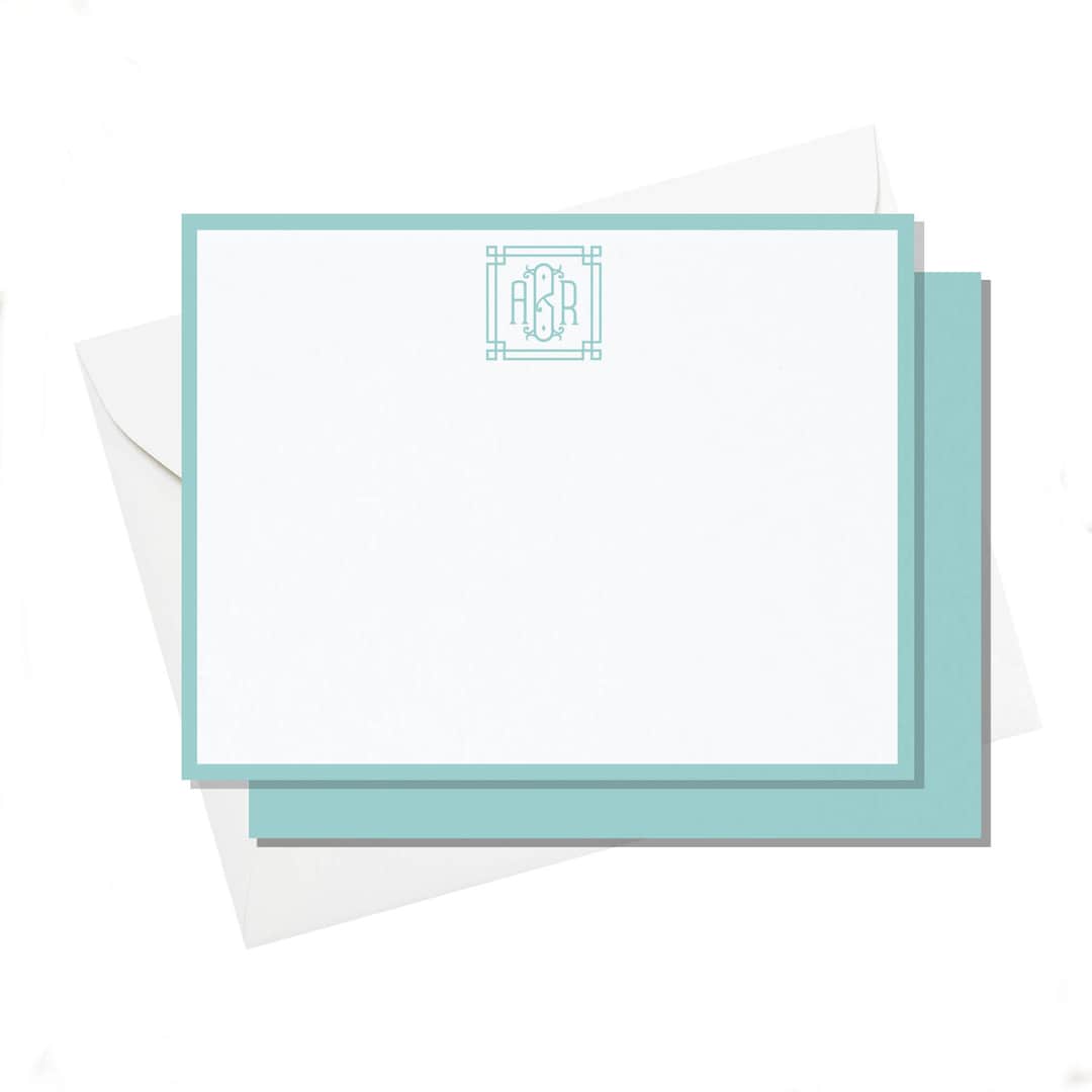 Personalized Note Card | Personalized Stationery | Monogrammed ...
