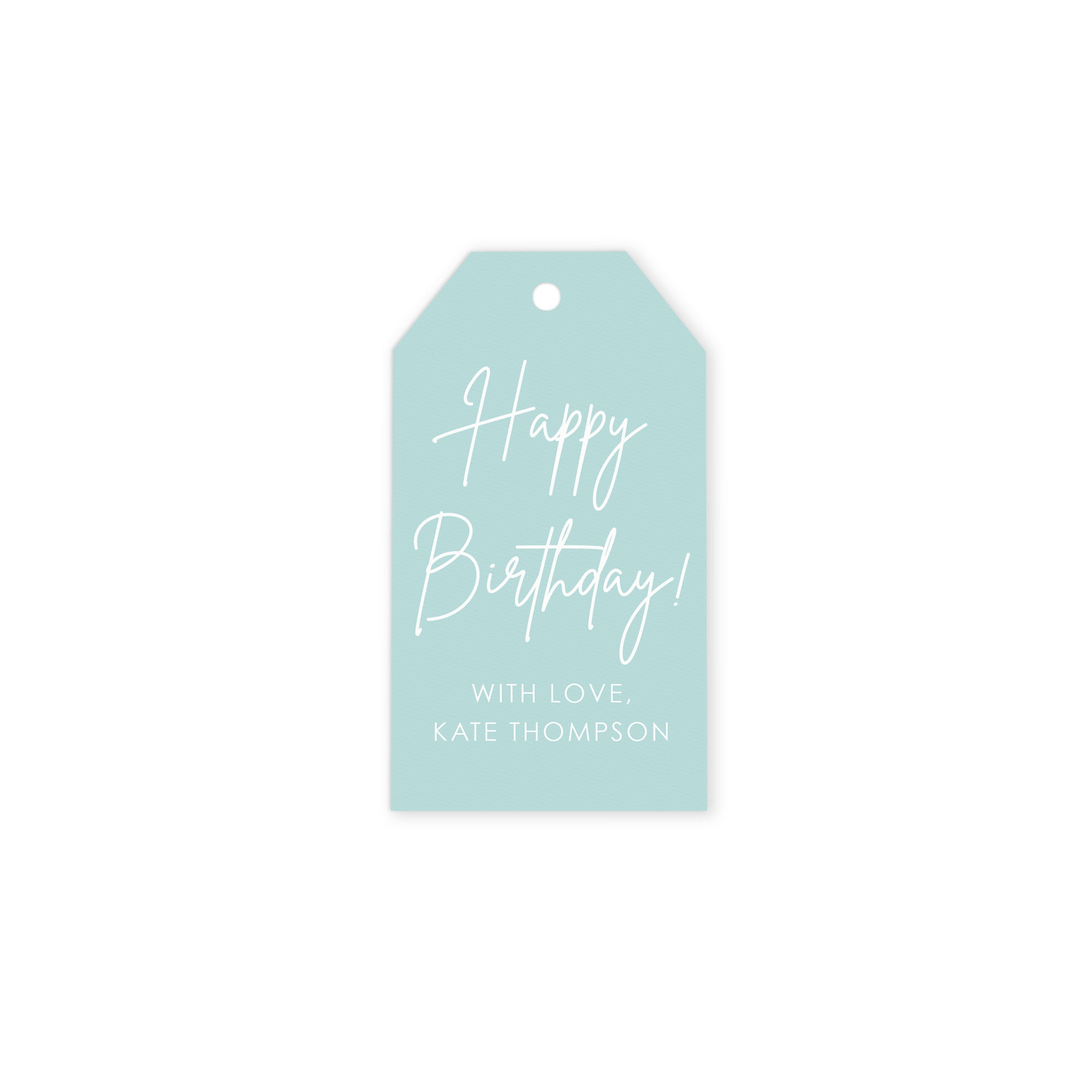 Personalized Gift Tags Custom Gift Tags Happy Birthday - Etsy