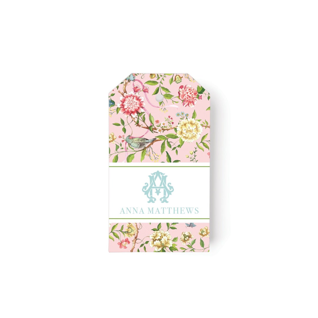 Personalized Gift Tags | Custom Gift Tags | Monogrammed Gift Tags ...