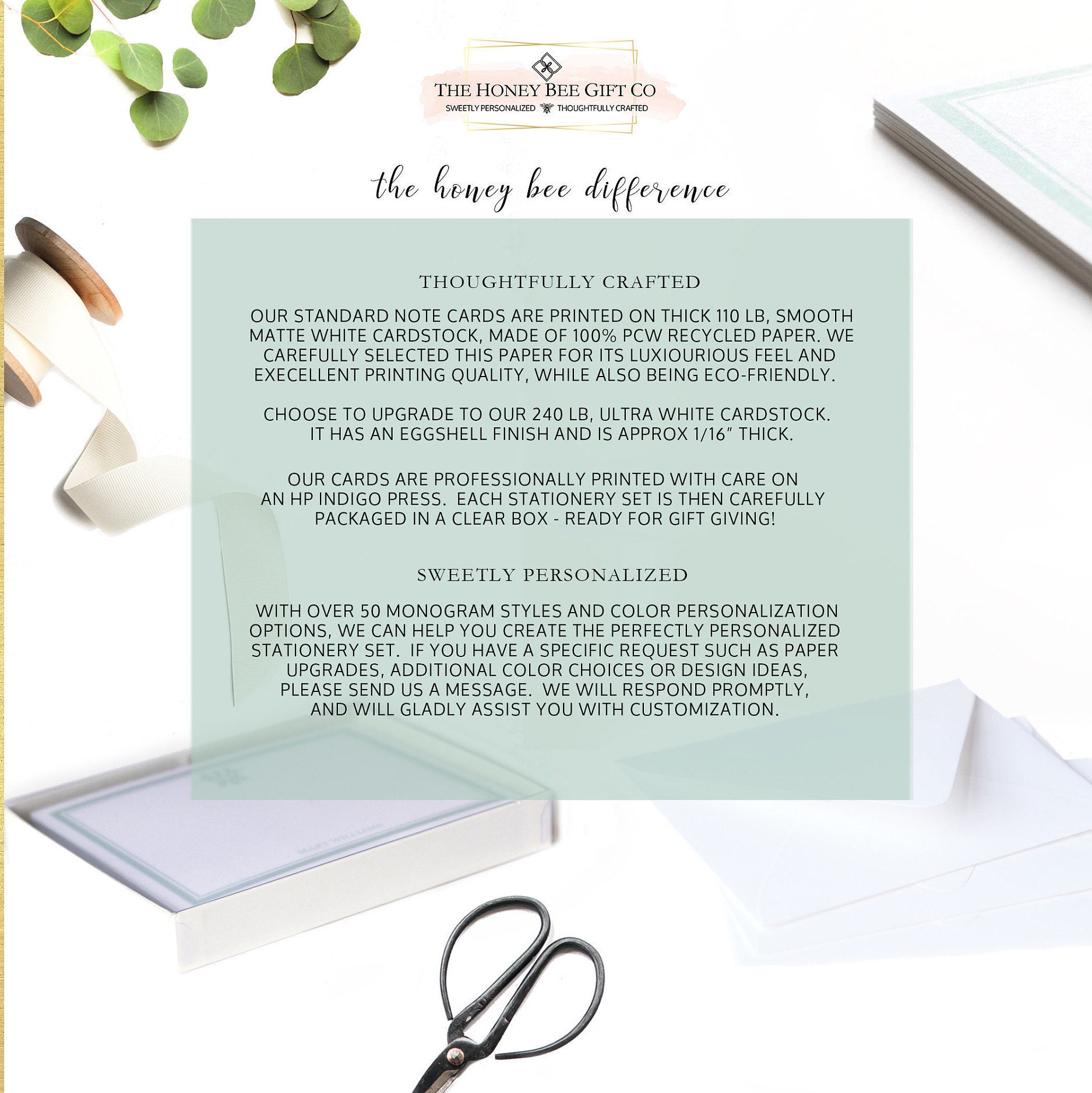 Personalized Note Card Personalized Stationery Monogrammed | Etsy