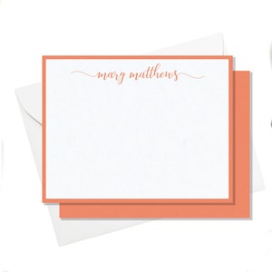 Personalized Note Card | Personalized Stationery | Monogrammed ...