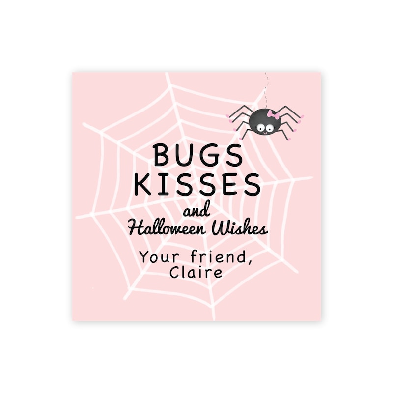 Bugs and Kisses Printable - Etsy