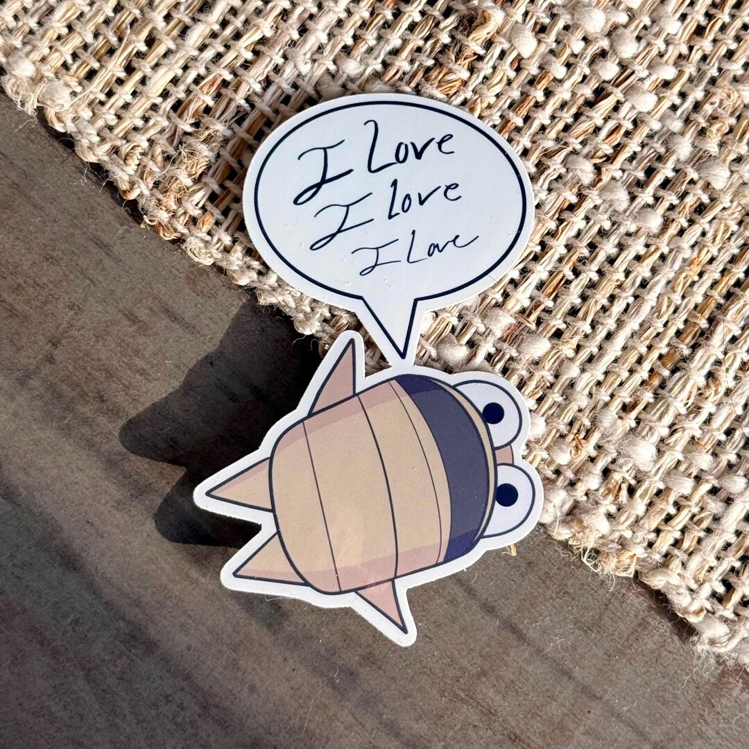 REPO “I Love” Vinyl Sticker - Etsy