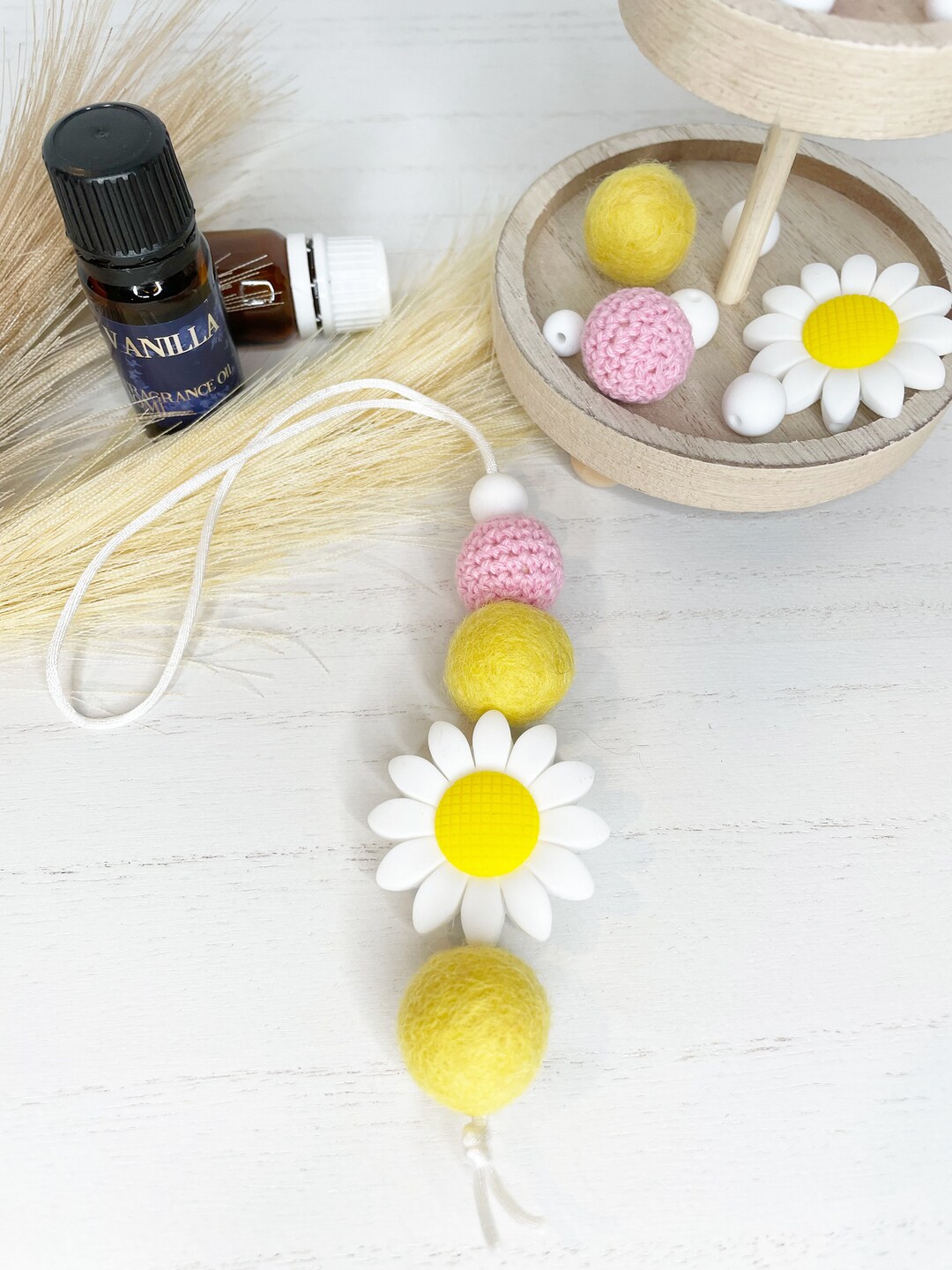 Daisy Flower Diffuser Scent Chain Essential Oil Diffuser - Etsy