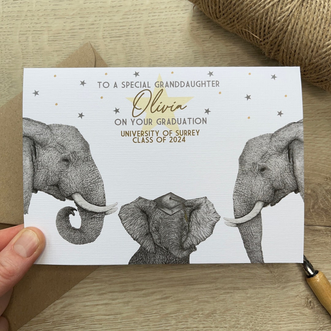 Personalised Graduation Card|granddaughter Graduation Card|graduation ...