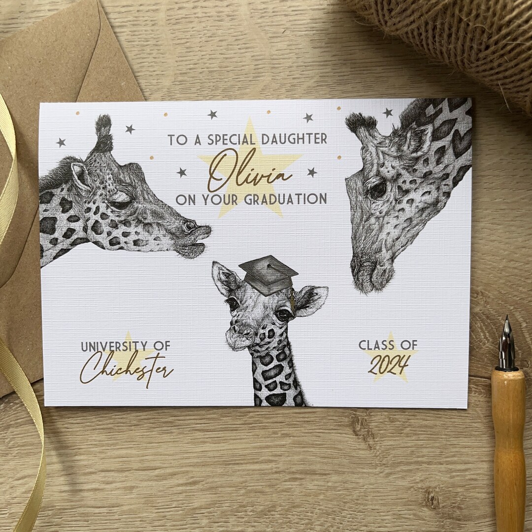 Personalised Graduation Card|daughter Graduation Card|graduation Card ...