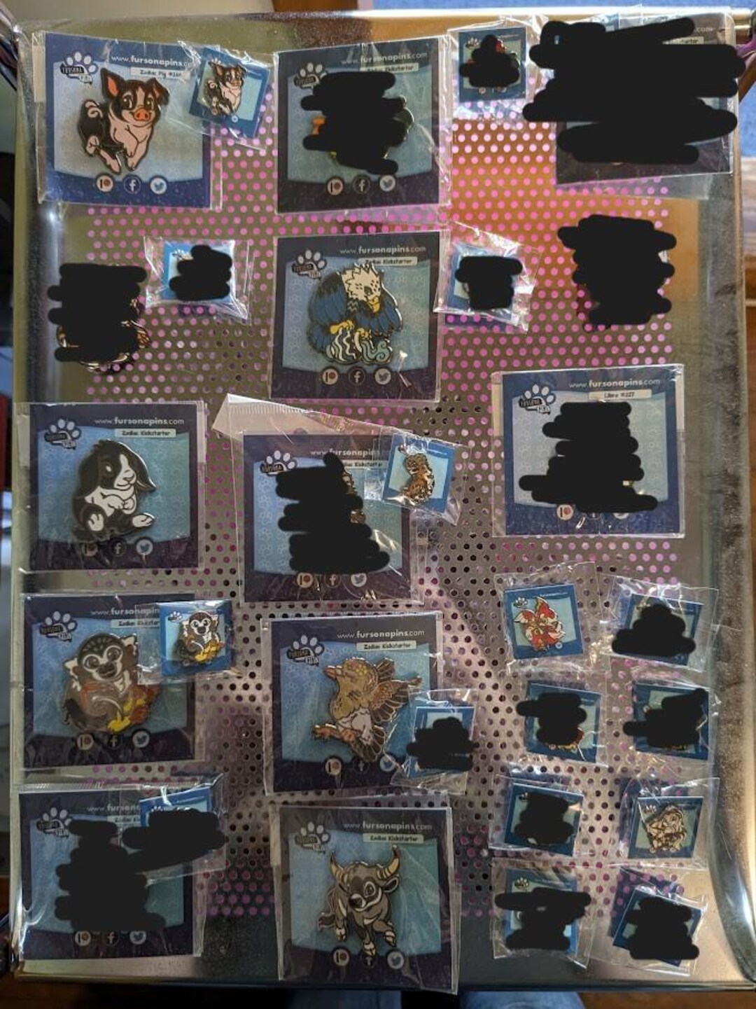 Furry Pins Mini Pins Fursonapins - Etsy