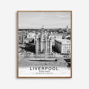 Liverpool Wall Art, Liverpool Print, Liverpool Poster, Liverpool Art ...