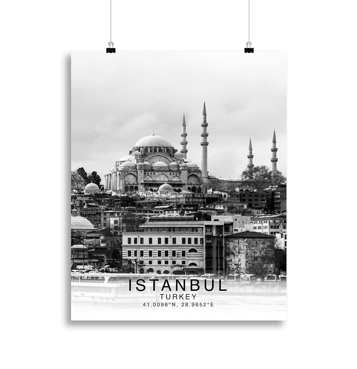 Istanbul Travel Poster Turkey Poster Art Print Turkey - Etsy
