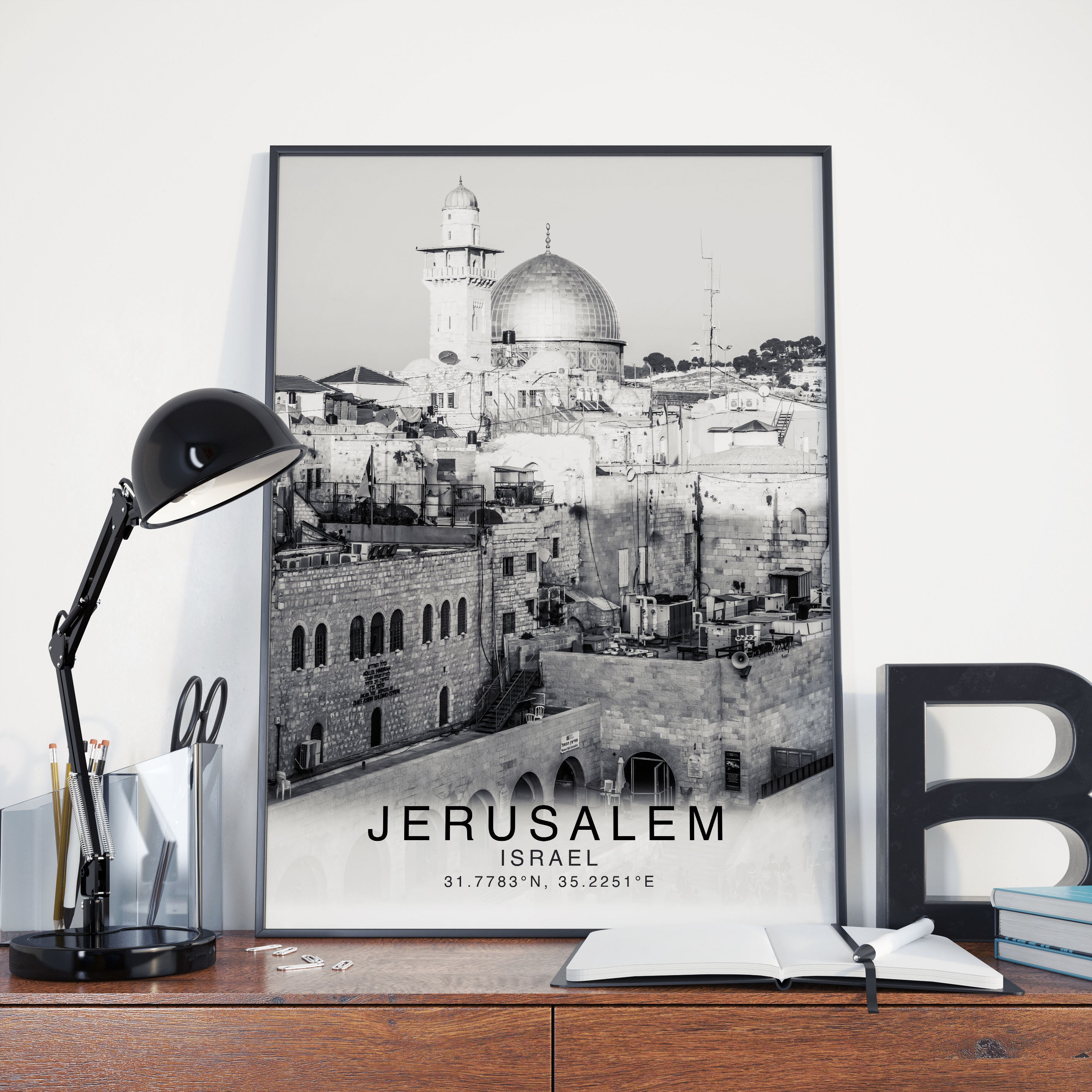 Jerusalem Jerusalem Print Jerusalem Travel Poster Jerusalem | Etsy