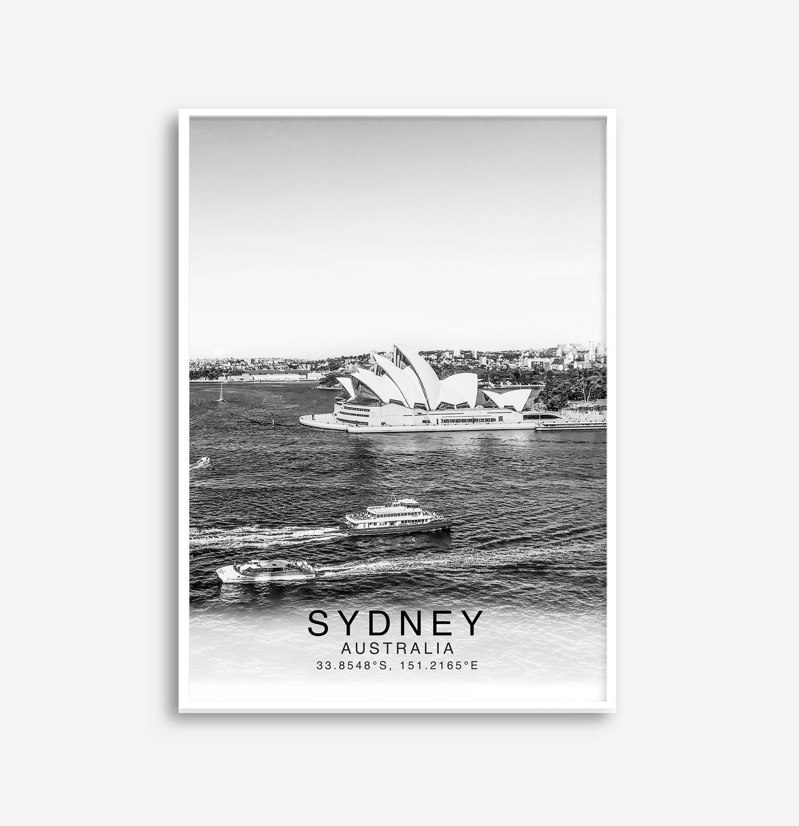 Sydney Opera House Print Australia Print Modern Wall Art | Etsy