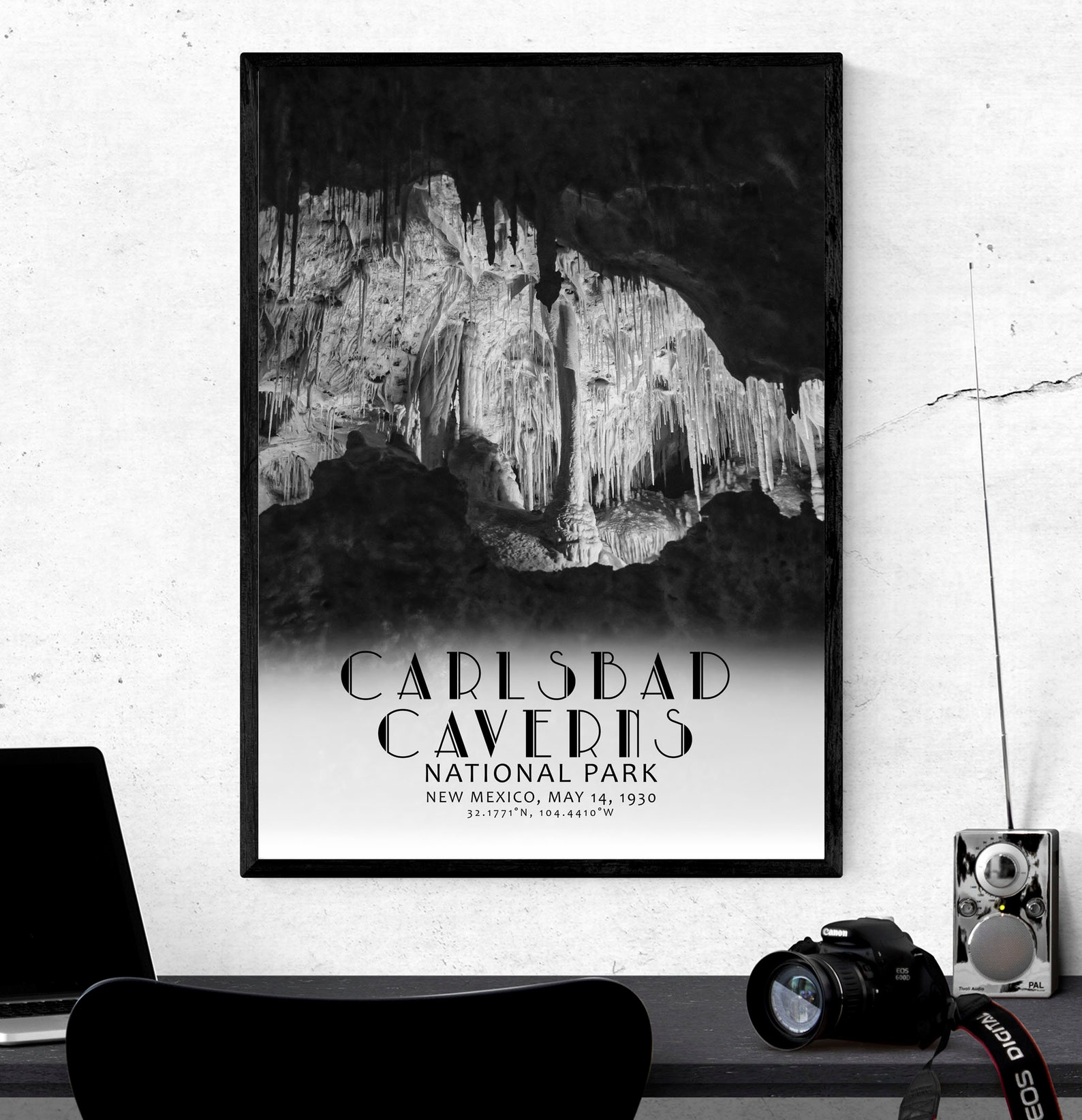 Carlsbad Caverns National Park Poster Travel Poster New - Etsy