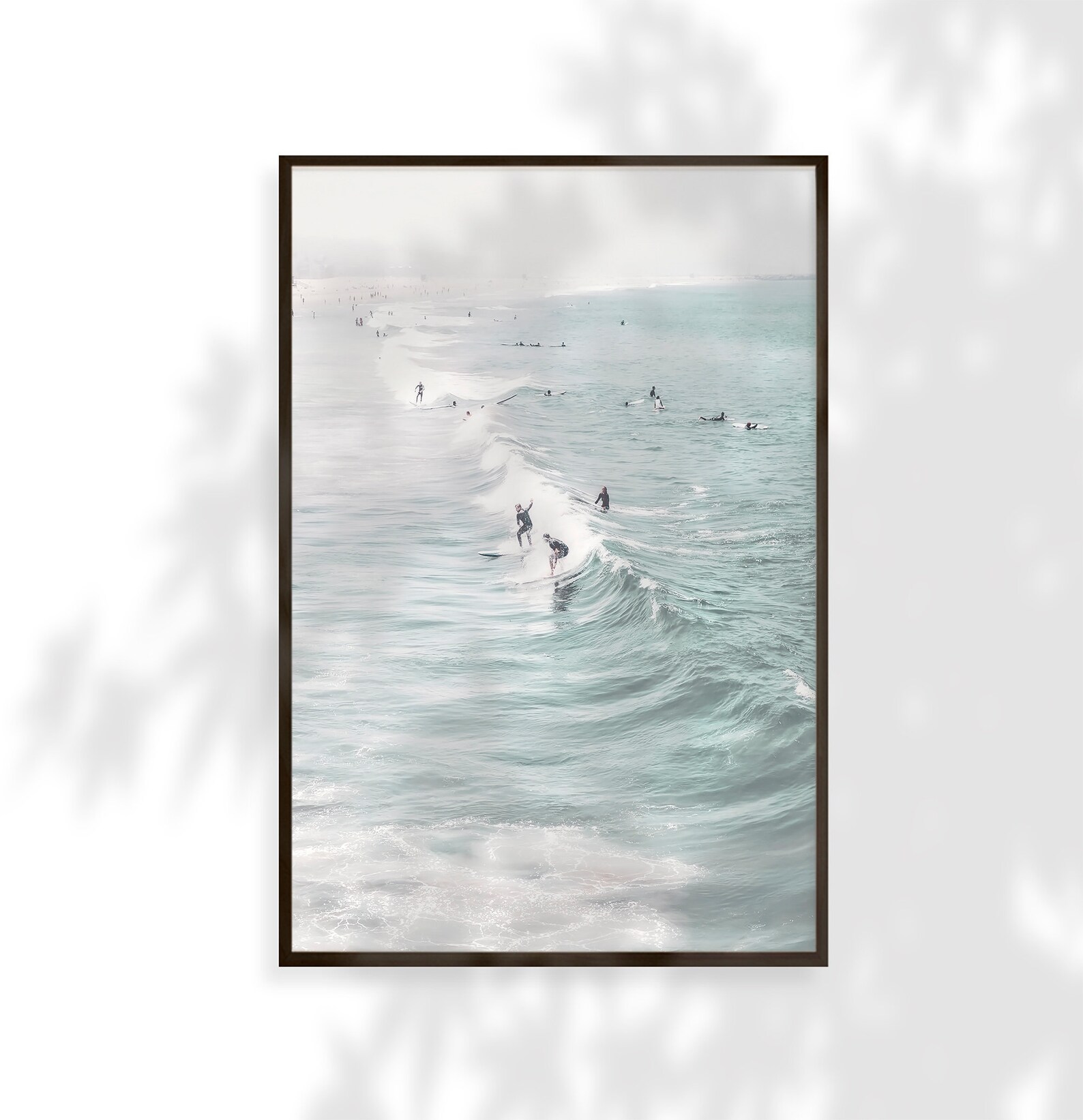 Ocean Waves Surf Print Surf Wall Prints Beach Life Print - Etsy