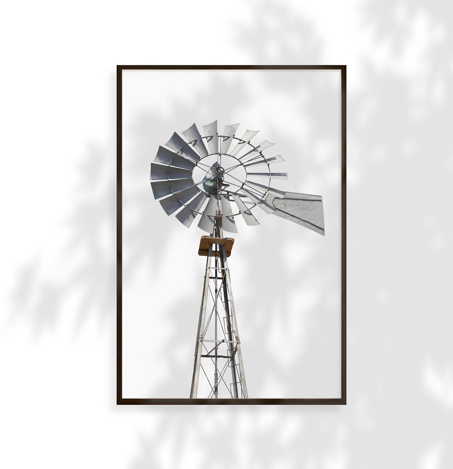 Windmill Prints Farm Wall Art Print Farmhouse Windmill Farm | Etsy