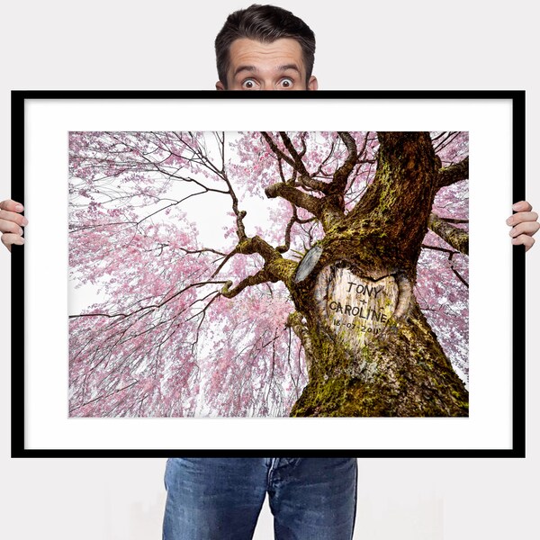 Names Carved on Tree - Etsy